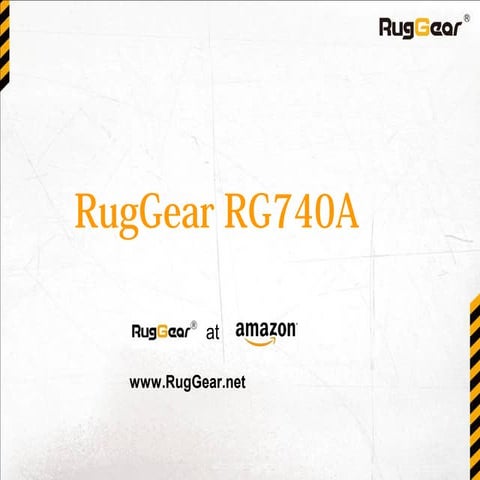 RugGear RG740 waterproof mobile phone Rugged 4G unlocked Android Smart ...