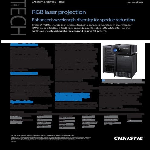 RGB laser projection | PDF