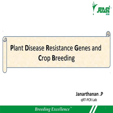 R genes in Plants | PPT