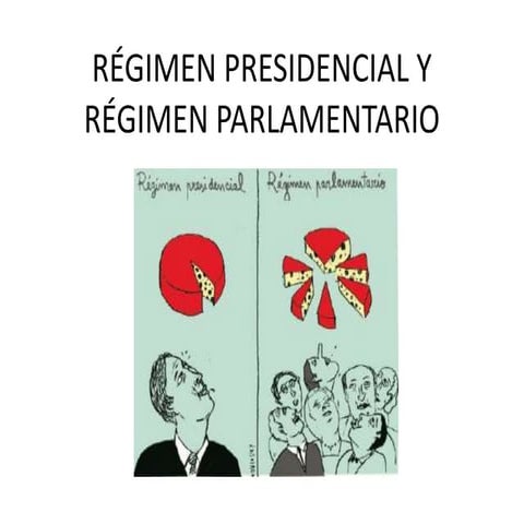 RÉGIMEN PRESIDENCIAL Y RÉGIMEN PARLAMENTARIO.pptx