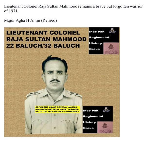 LTC RAJA SULTAN MAHMOOD | DOCX
