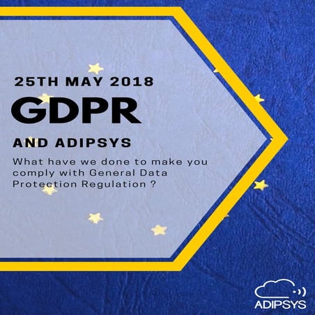 ADIPSYS and the General Data Protection Regulation | PDF