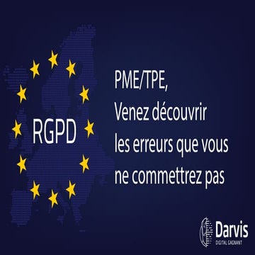 Rgpd simplifié - Présentation du CGAS & AGEPROLS du 22/05/2018 | PPT
