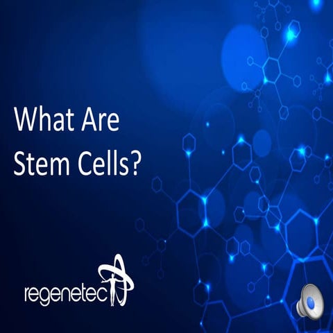 What Are Stem Cells? | PPTX