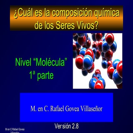 Composición Molecular de los Organismos 1 | ODP