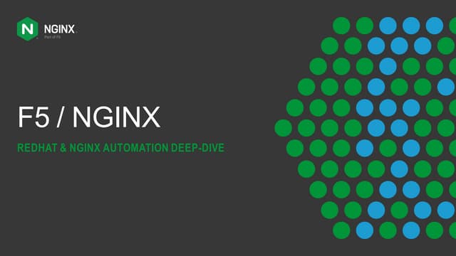Deep Dive Automating The Application And Security Pipeline With Nginx