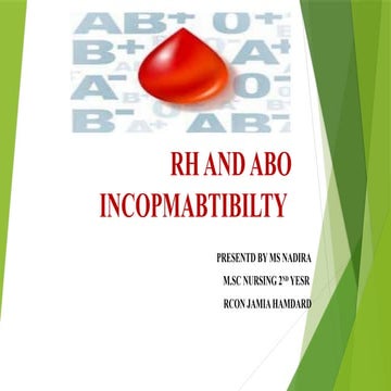 Comprehensive Overview of ABO and Rh Blood Incompatibility in Newborns ...
