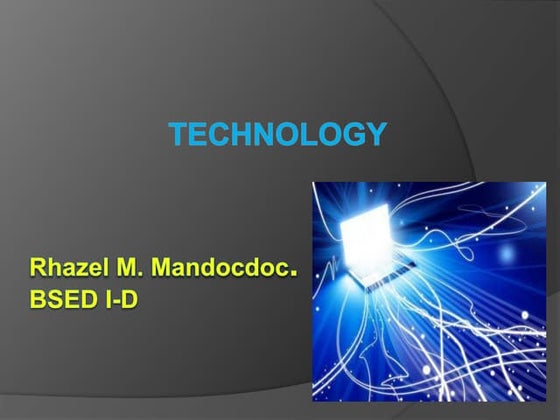 Rhazel Mandocdoc presentations