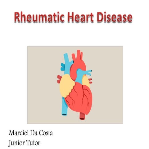 Rheumatic heart disease | PPTX