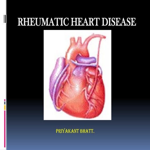 Rheumatic heart disease for Nursing students notes | PPTX