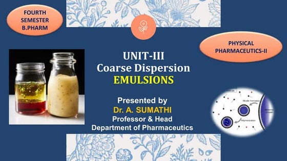 PHARMACEUTICAL ORGANIC CHEMISTRY ।।।rd. UNIT-1 . Bachelor of pharmacy ...