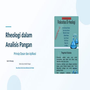 Rheologi | PDF