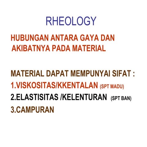 Rheology. kuliah tektonik | PPT