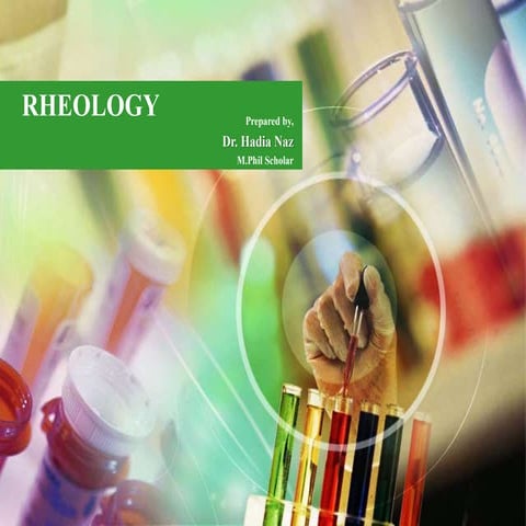 Rheology ppt | PPTX