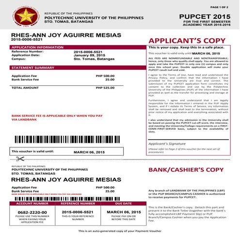 Cathline entrance permit | PDF