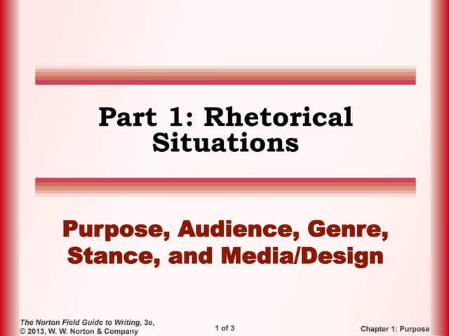 Lecture - Rhetorical Analysis | PPTX