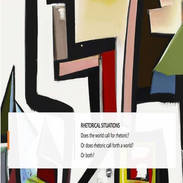 Rhetorical situations (Bitzer & Vatz).pptx
