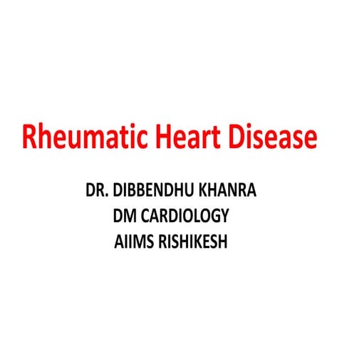 ACUTE RHEUMATIC FEVER | PPTX | Heart and Cardiovascular Diseases | Diseases and Conditions
