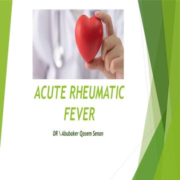Rheumatic Fever | PPTX