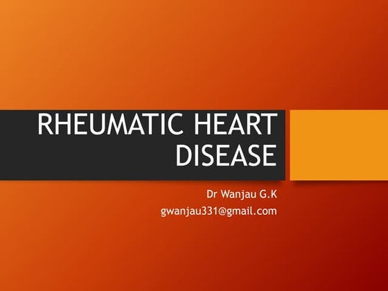 RHEUMATIC FEVER | PPT