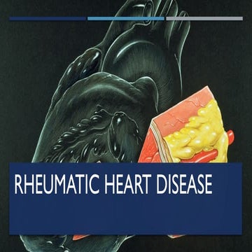 Comprehensive Overview of Rheumatic Heart Disease: Causes, Diagnosis ...