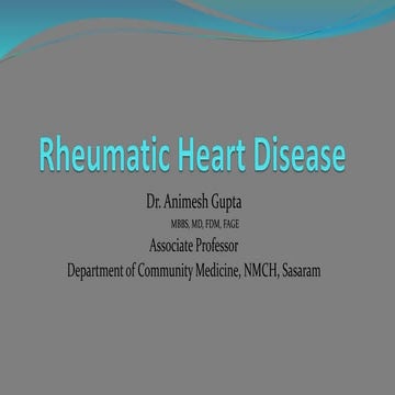 Rheumatic Heart Disease | PDF
