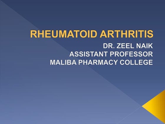 PHARAMACOTHERAPEUTICS RA.pptx