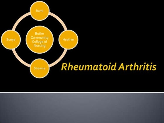 Rheumatoid Arthritis | PPTX | Diseases and Conditions | Medical Health