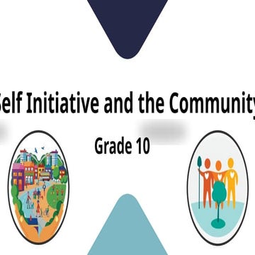 RHGP-10-Oneself-and-Community.rhgprhgppptx | PPT