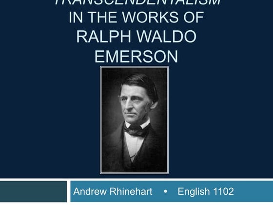 Ralph Waldo Emerson | PPTX