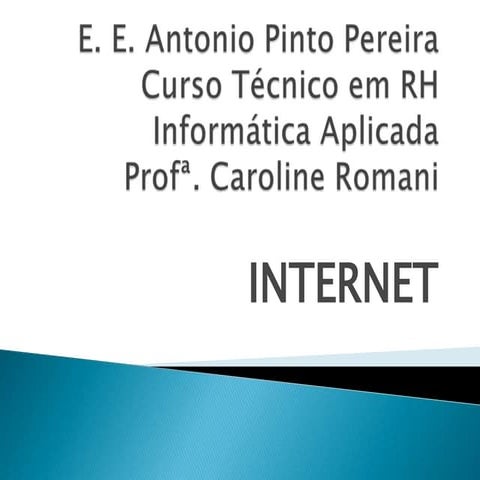 Informática Aplicada - Técnico em RH | PPTX