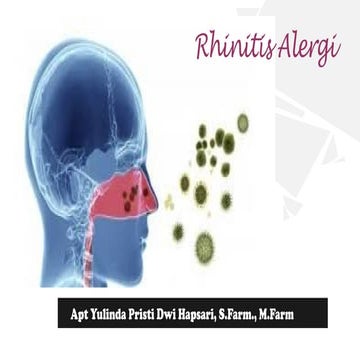 materi Rhinitis_Alergi power point apoteker | PPTX