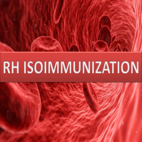 Rh isoimmunization | PPTX