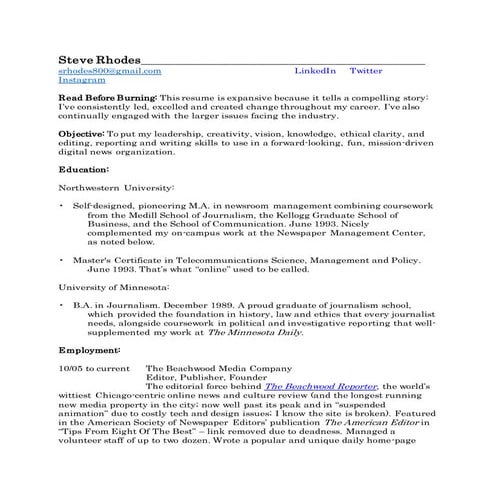 Extended Steve Rhodes Resume 2021 | DOCX