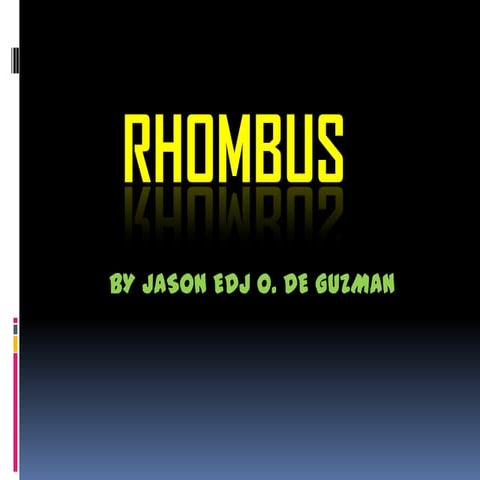 Rhombus | PPTX