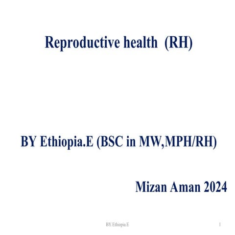 RH ppt.ppt reproductive health adeloscent | PPT