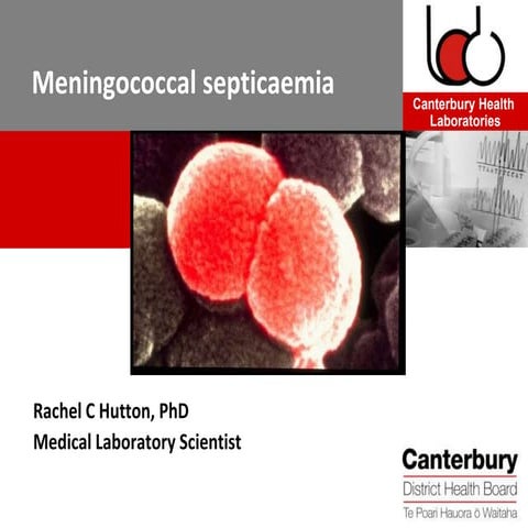 Meningococcal septicaemia | PPTX