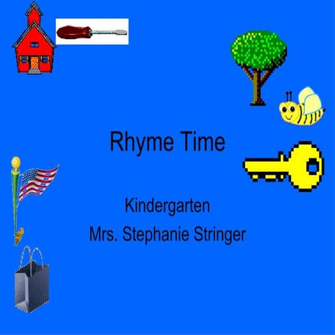 Rhyme Time | PPT