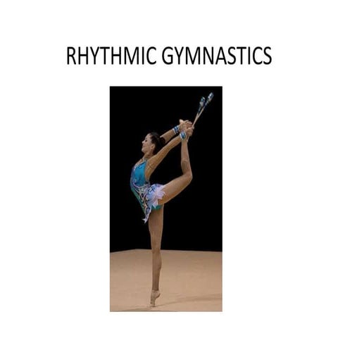 Rhythmic gymnastic | PPTX