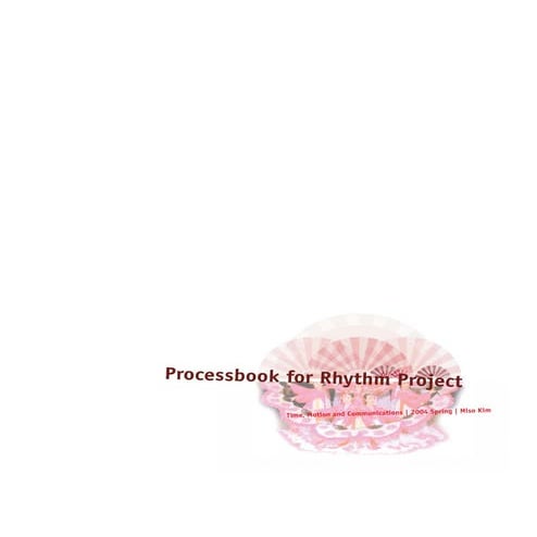 Rhythm processbook | PDF
