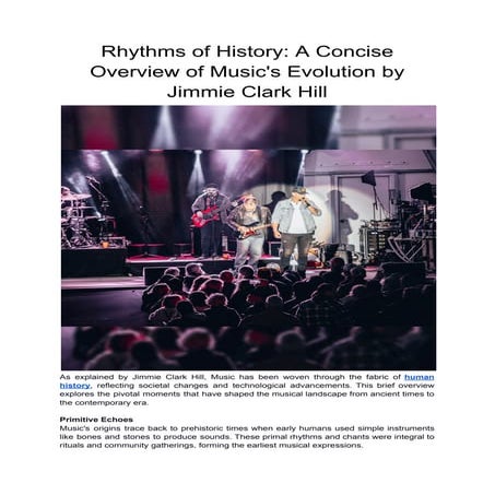 Rhythms of History_ A Concise Overview of Music's Evolution by Jimmie ...