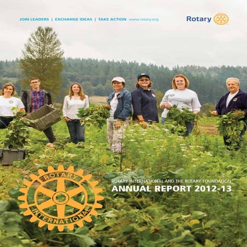 Rotary International 2012-13 Annual Report | PDF