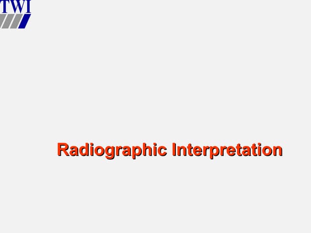 Rtfi weld defects[1] | PDF