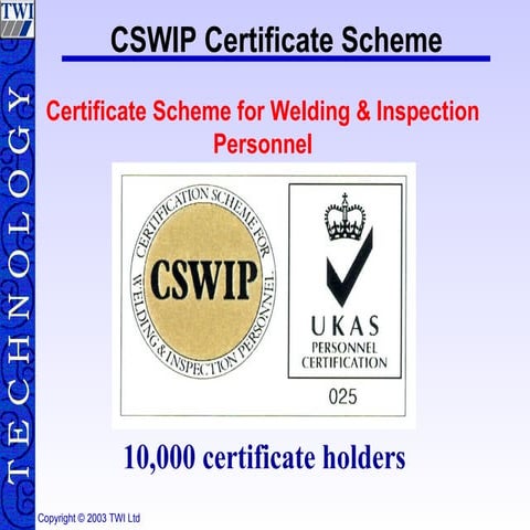 TWI - Radiography Inspection Part 4 refresher | PPT