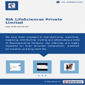 Ria lifesciences-private-limited