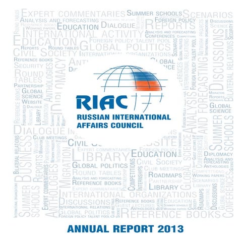 RIAC's Annual Report 2013 | PDF