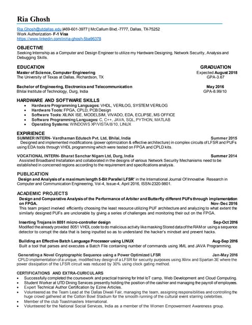 John Fang Resume
