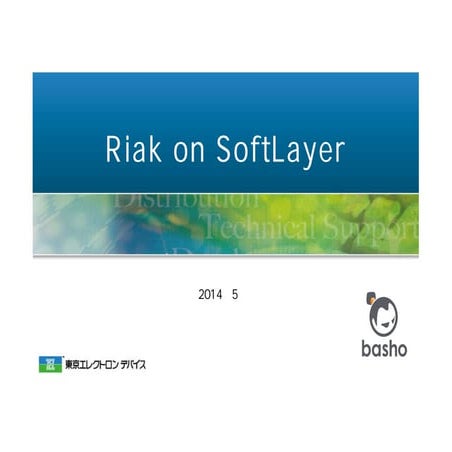 Riak on SoftLayer | PDF