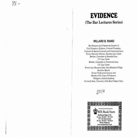 Dean Riano-Evidence-2016.This book is authored by Dean RIano.pdf