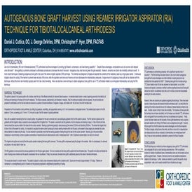 Autogenous Bone Graft Harvest Using Reamer-Irrigator-Aspirator (RIA ...